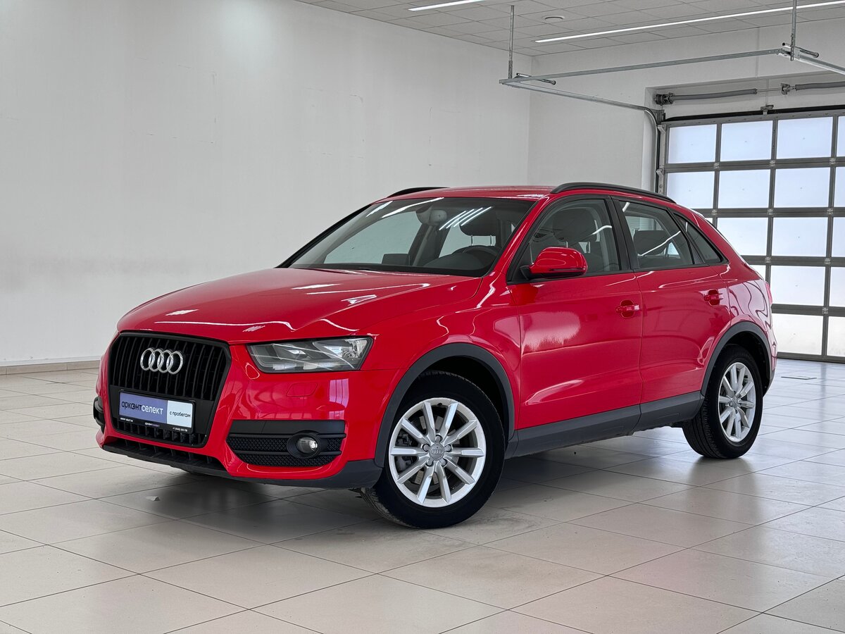 Купить б/у Audi Q3 I (8U) 1.4 AMT (150 л.с.) бензин робот в Волгограде: красный Ауди Ку3 I (8U ...