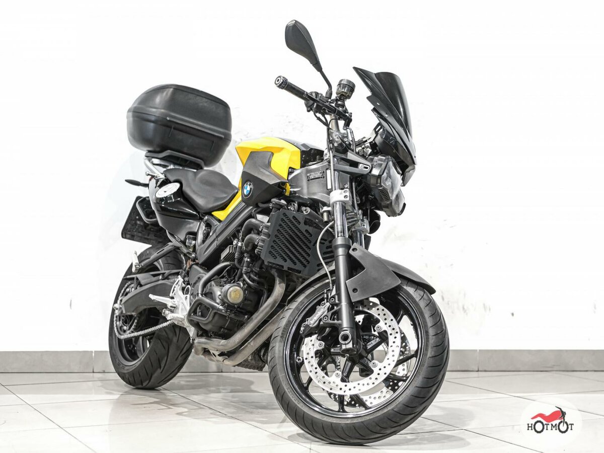 Купить б/у BMW F 800 R инжектор 6 передач в Москве: жёлтый naked bike ...