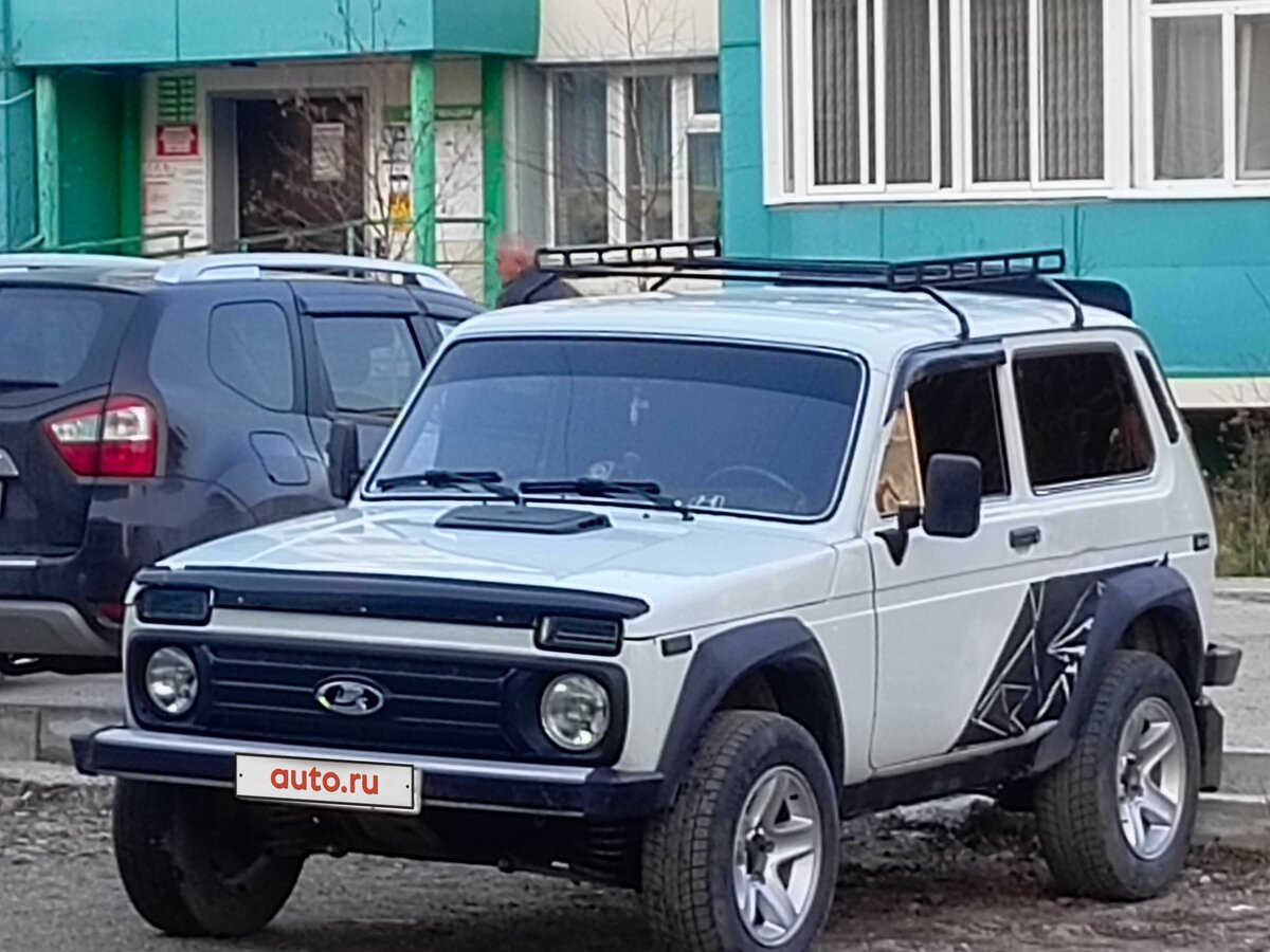 Купить б/у Lada (ВАЗ) 2121 (4x4) I 1.6 MT (80 л.с.) 4WD бензин механика в Нерюнгри: белый Лада ...