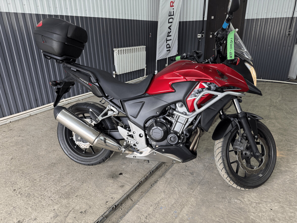 Купить б/у Honda 400X во Владивостоке: красный туристический эндуро 2013 года по цене 460 000 ...