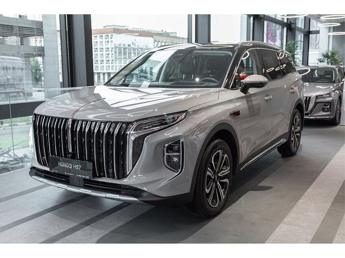 Купить новый Hongqi HS7 II 2.0 AT (245 л.с.) 4WD бензин автомат в Москве: серый Хончи хс7 II ...