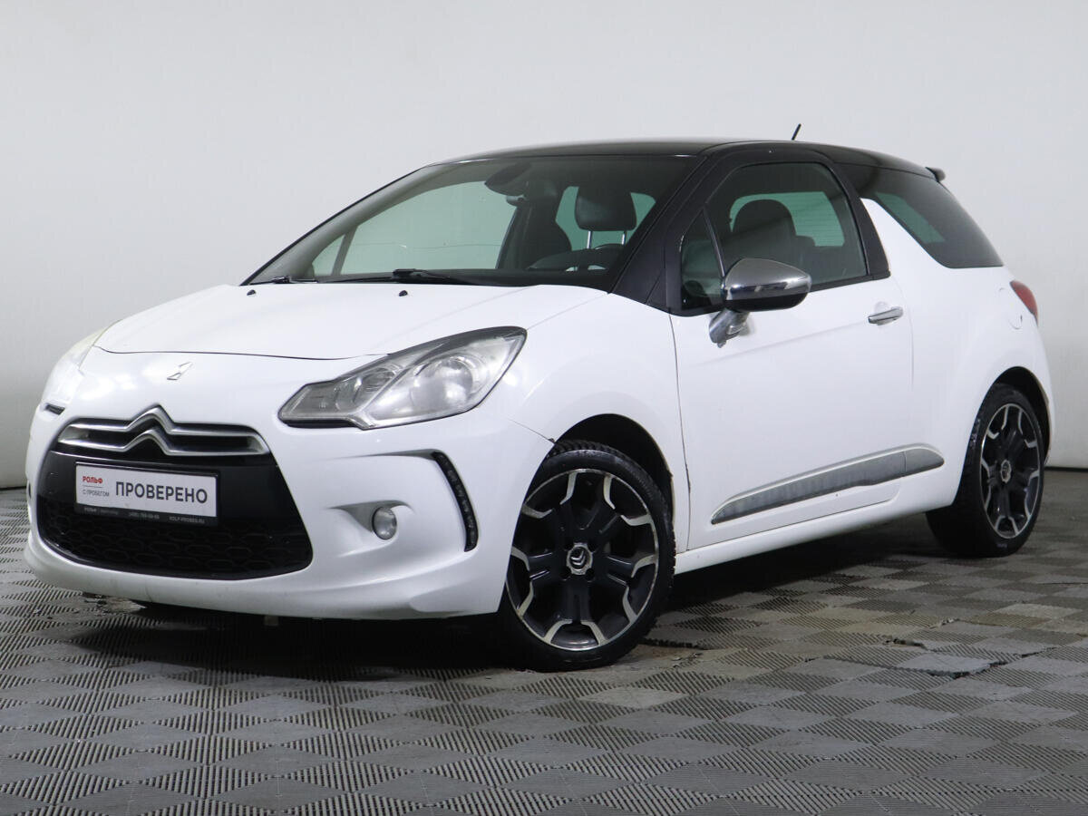 Купить б/у Citroen DS3 I 1.6 MT (150 л.с.) бензин механика в Москве ...