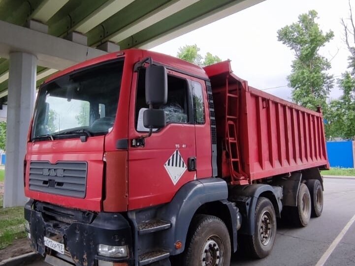 Купить б/у MAN TGA в Москве: красный самосвал 2008 года на Авто.ру ID ...