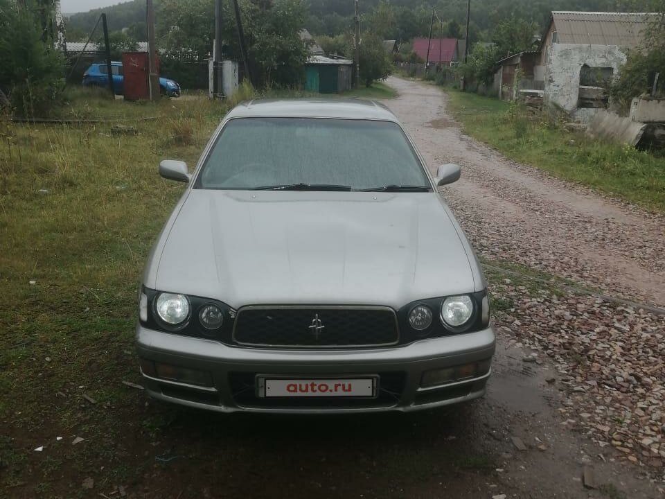 Купить б/у Nissan Gloria X (Y33) 3.0 AT (220 л.с.) бензин автомат в Красноярске: серебристый ...