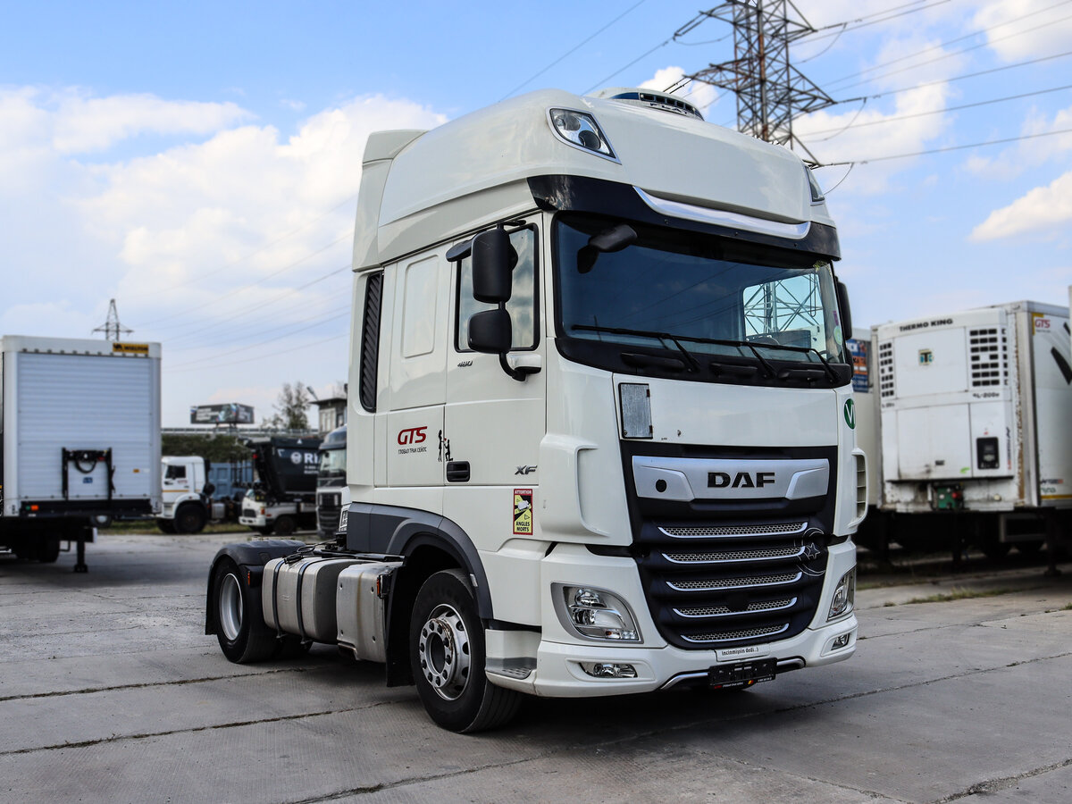 Купить б/у DAF XF дизель автомат в Екатеринбурге: белый 2020 года по ...