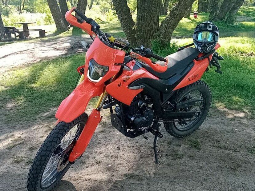 Купить б/у Minsk (Минск) X 250 карбюратор 5 передач в Ростове-на-Дону: оранжевый внедорожный ...