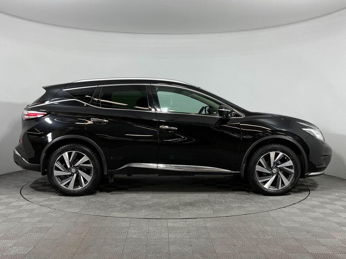 Купить б/у Nissan Murano III (Z52) 3.5 CVT (249 л.с.) 4WD бензин вариатор в Москве: чёрный ...