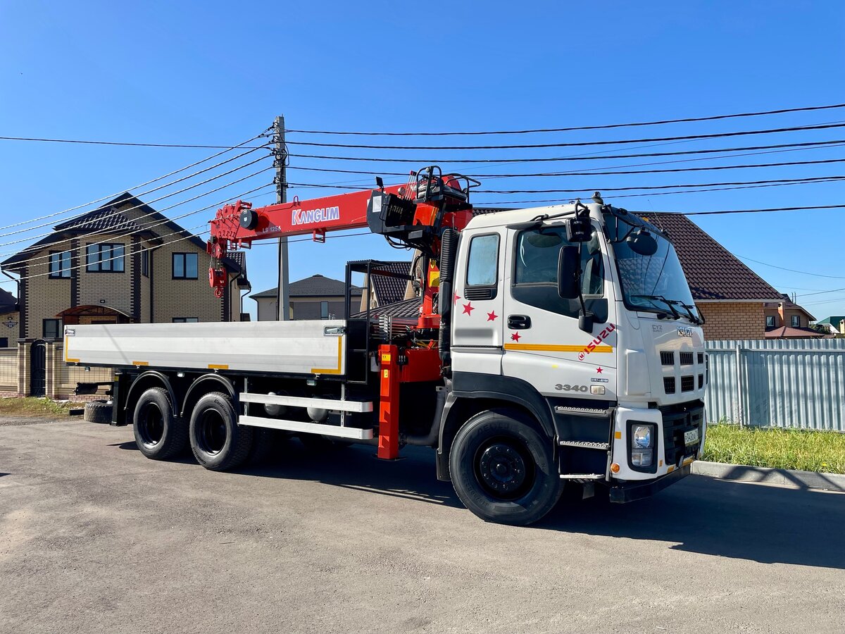 Купить б/у Isuzu Giga (C-series) дизель механика в Казани: белый ...