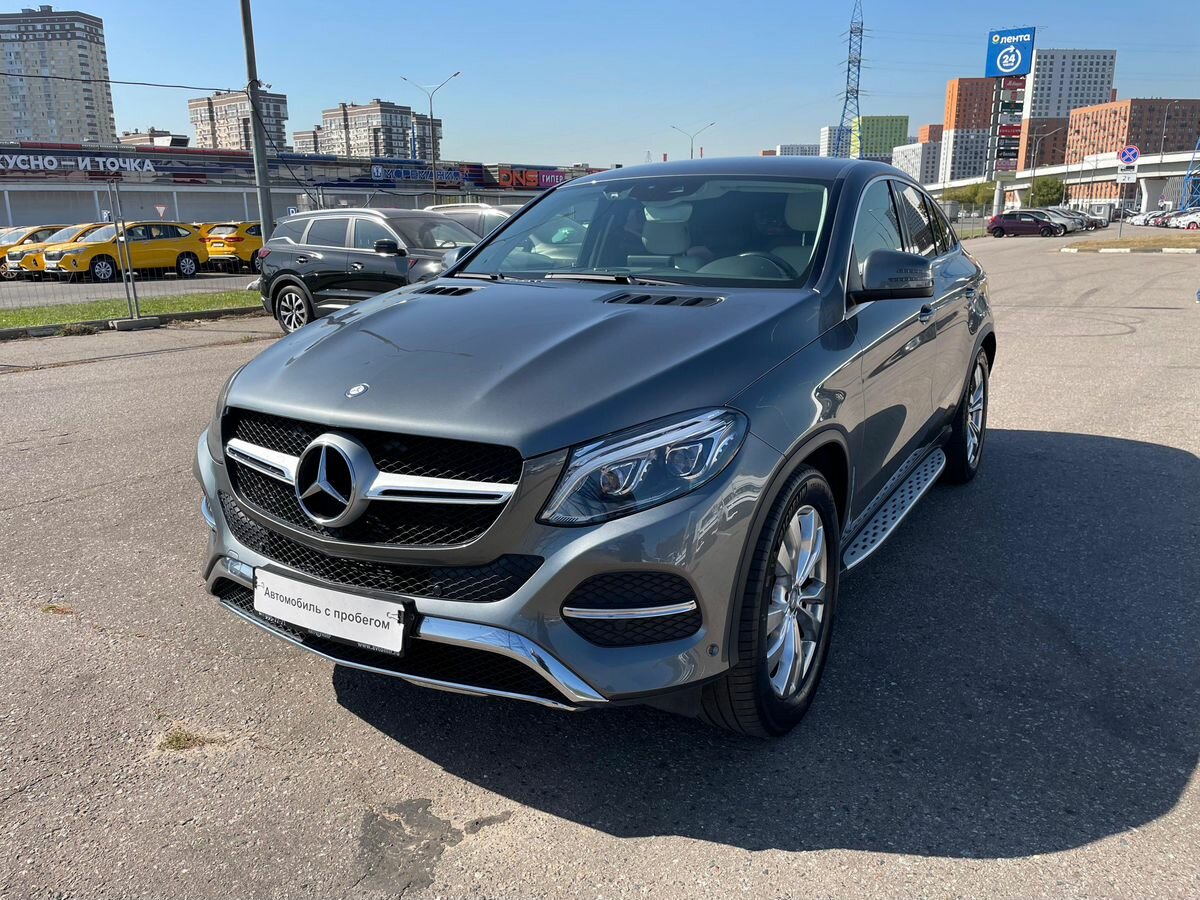 Купить б/у Mercedes-Benz GLE Coupe I (C292) 350 d 3.0d AT (249 л.с.) 4WD дизель автомат в Москве ...