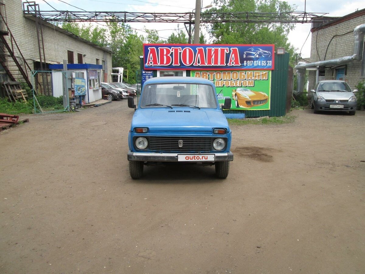 Купить б/у Lada (ВАЗ) 2121 (4x4) I 1.6 MT (75 л.с.) 4WD бензин механика в Саранске: синий Лада ...