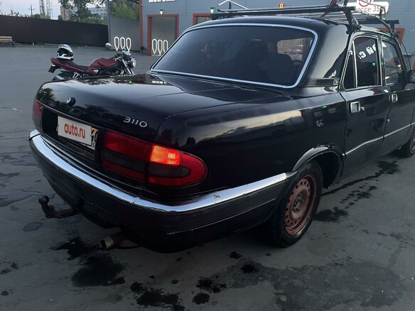Купить б/у ГАЗ 3110 «Волга» 1997-2008 2.3 MT (131 л.с.) бензин механика в Калуге: чёрный ГАЗ 31 ...