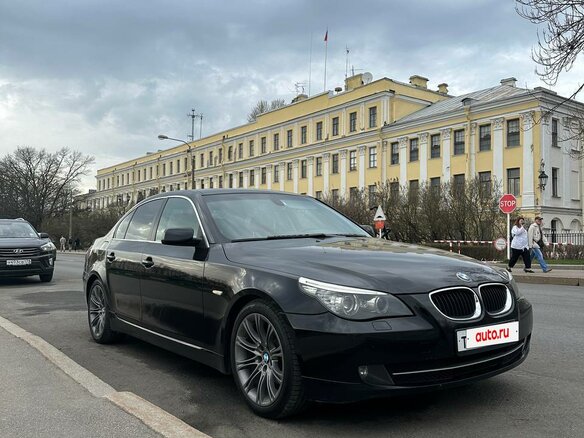 Купить б/у BMW 5 серии V (E60/E61) Рестайлинг 520d 2.0d MT (177 л.с.) дизель механика в Санкт ...