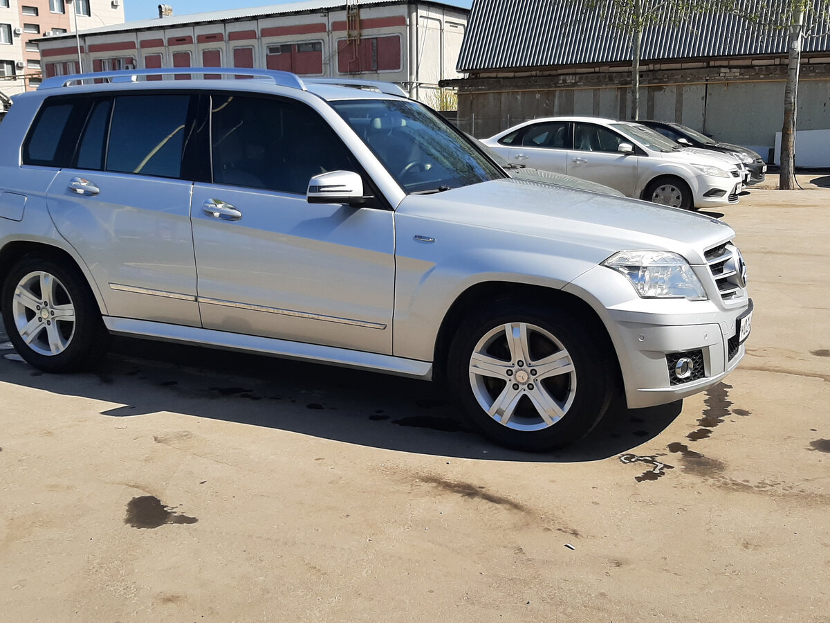 Купить б/у Mercedes-Benz GLK-Класс I (X204) 220 CDI 2.1d AT (170 л.с.) 4WD дизель автомат в ...