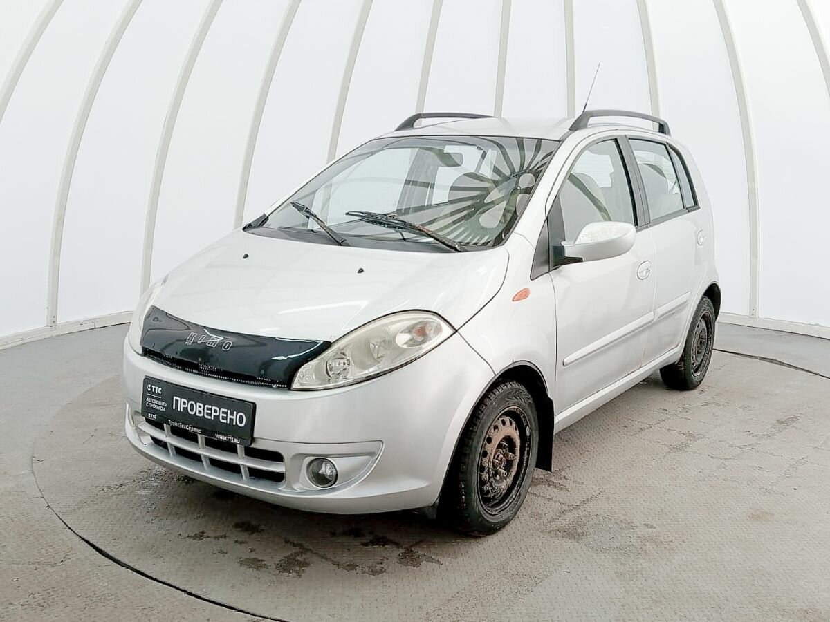 Купить б/у Chery Kimo (A1) 2007-2014 1.3 MT (83 л.с.) бензин механика в Йошкар-Оле: серебристый ...