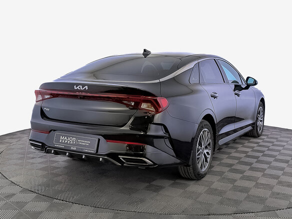Купить б/у Kia K5 III 2.0 AT (150 л.с.) бензин автомат в Москве: чёрный Киа к5 III седан 2022 ...