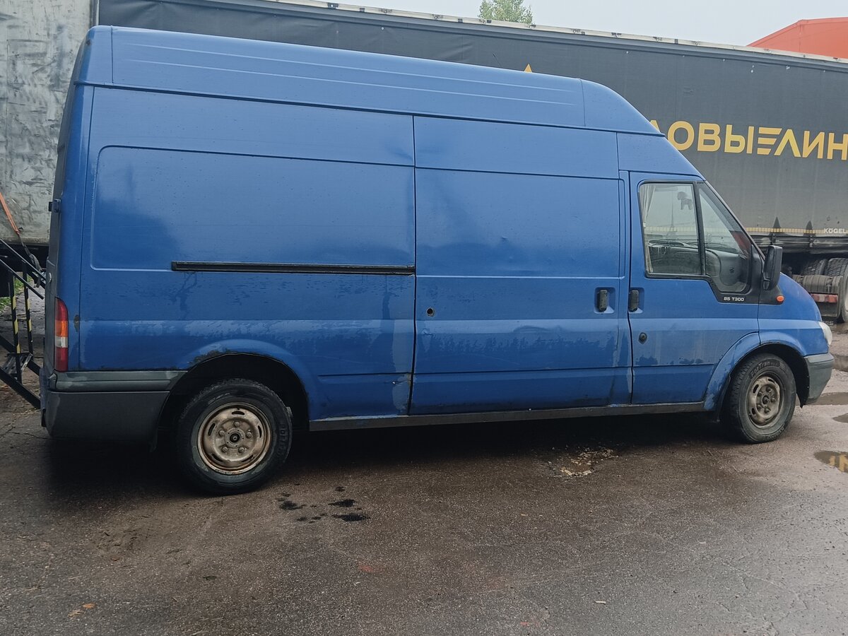 Купить б/у Ford Transit дизель механика во Всеволожске: синий ...