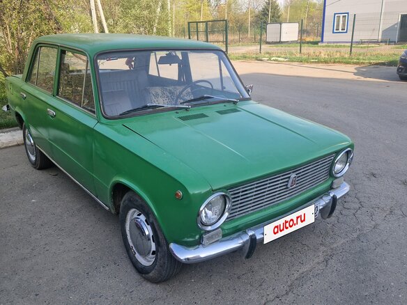 Купить б/у Lada (ВАЗ) 2101 1970-1988 1.2 MT (59 л.с.) бензин механика в Ситне-Щелканове: зелёный ...
