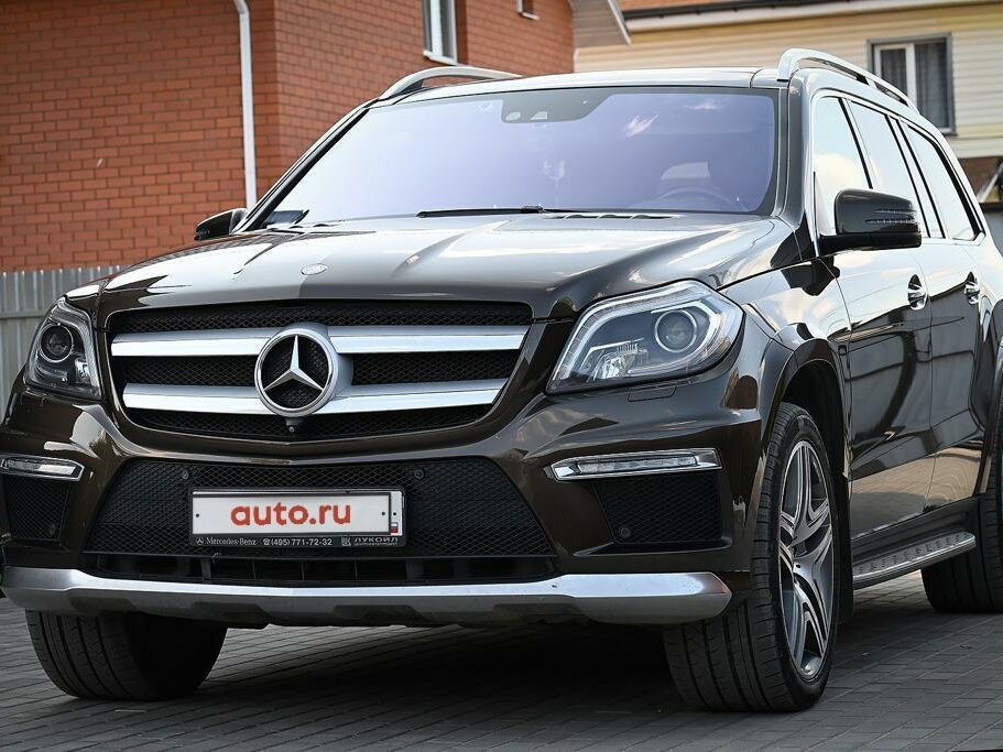 Купить б/у Mercedes-Benz GL-Класс II (X166) 550 4.7 AT (435 л.с.) 4WD ...