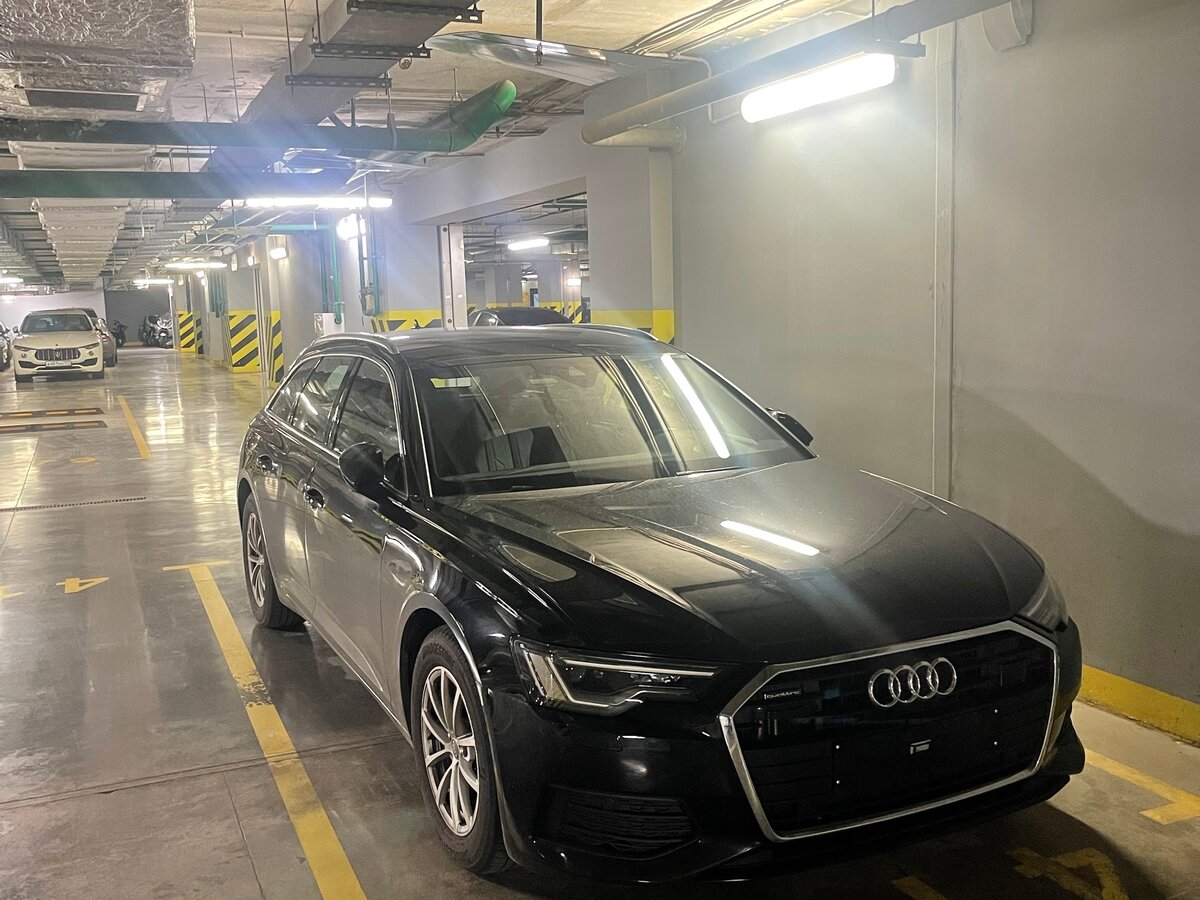 Купить б/у Audi A6 V (C8) 40 TDI 2.0d AMT (204 л.с.) 4WD дизель робот в Москве: чёрный Ауди А6 V ...