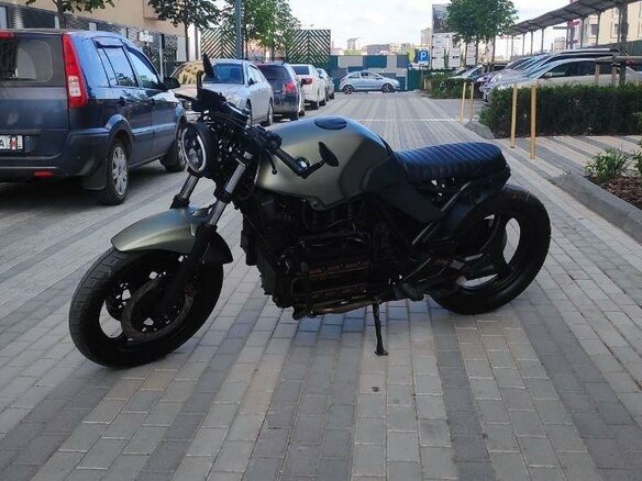 Купить б/у BMW K 1100 LT инжектор в Тюмени: зелёный кастом 1994 года по ...