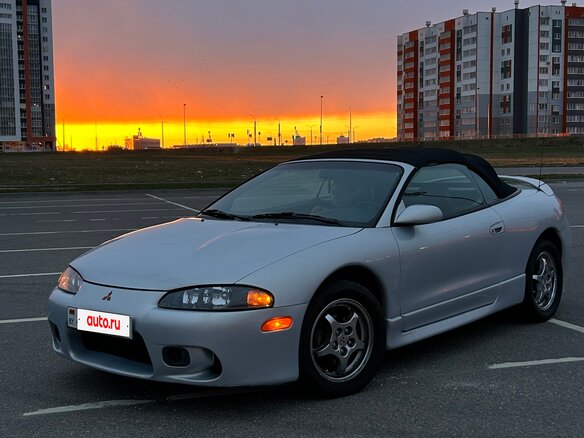 Купить б/у Mitsubishi Eclipse II 2.0 MT (213 л.с.) бензин механика в Витебске: серебристый ...