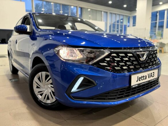 Купить новый Jetta VA3 2019-2025 1.5 AT (112 л.с.) бензин автомат в Санкт-Петербурге: синий ...