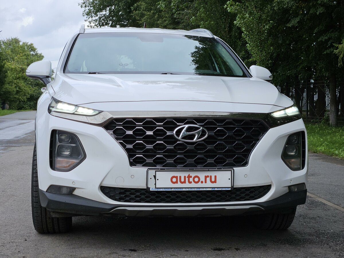 Купить б/у Hyundai Santa Fe IV 2.2d AT (200 л.с.) 4WD дизель автомат в ...