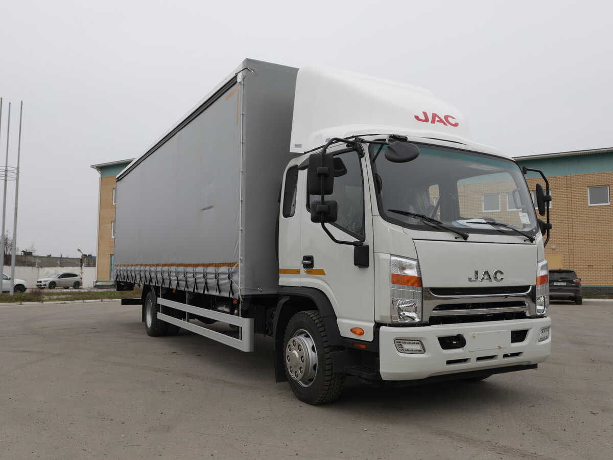 Купить новый JAC N120 дизель механика в Красногорске: белый тент 2023 года на Авто.ру ID 1120346489