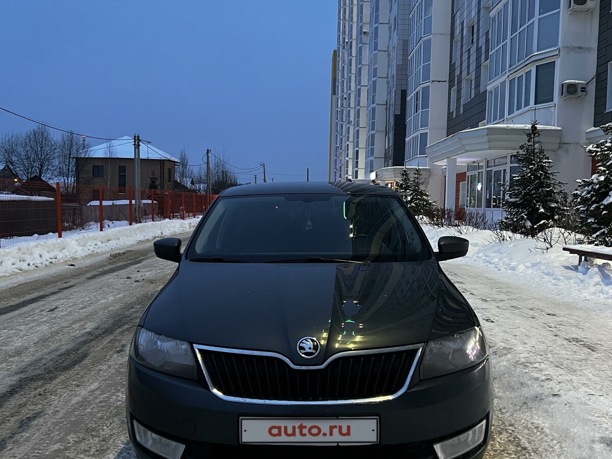 Купить б/у Skoda Rapid I 1.6 MT (110 л.с.) бензин механика в Голубом ...
