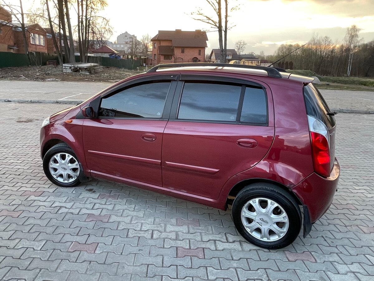 Купить б/у Chery Kimo (A1) 2007-2014 1.3 MT (83 л.с.) бензин механика в Тейково: красный Чери ...