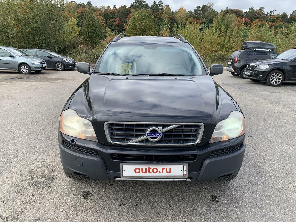 Купить б/у Volvo XC90 I 2.9 AT (272 л.с.) 4WD бензин автомат в Балашихе: чёрный Вольво XC90 I ...