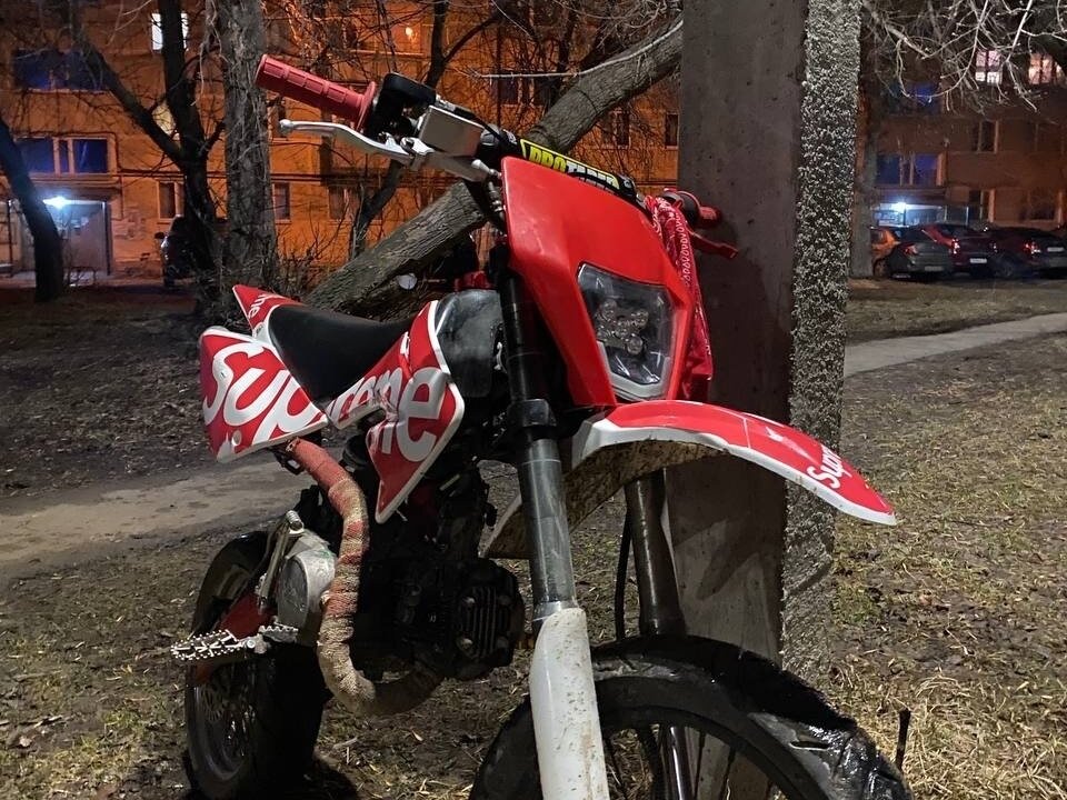 Купить б/у Patron Junior 4 передачи в Пензе: красный питбайк 2013 года ...