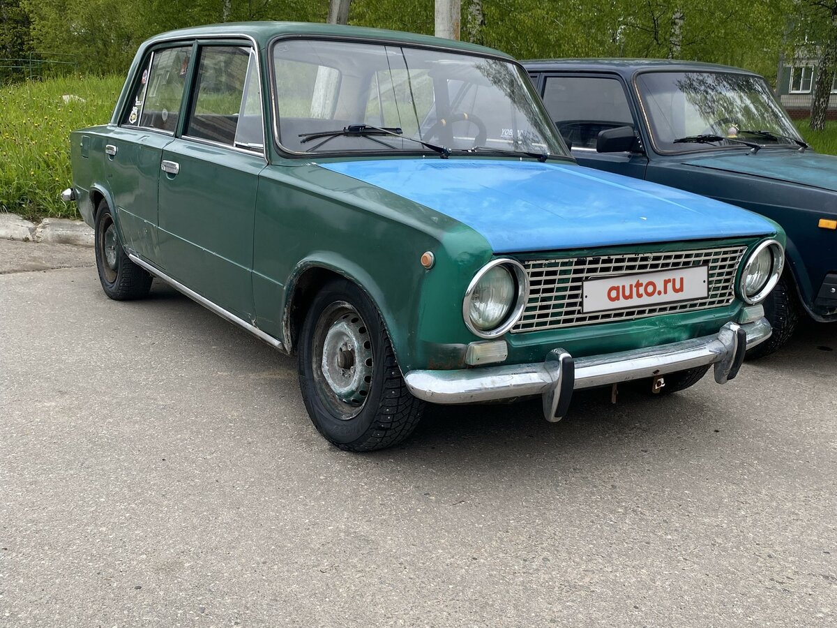 Купить б/у Lada (ВАЗ) 2101 1970-1988 1.2 MT (64 л.с.) бензин механика в Клину: зелёный Лада 2101 ...