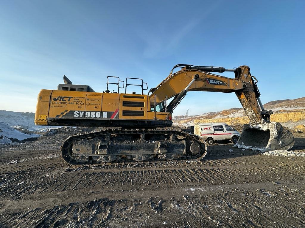 Купить б/у Sany SY980H в Кемерове: гусеничный экскаватор 2023 года по ...