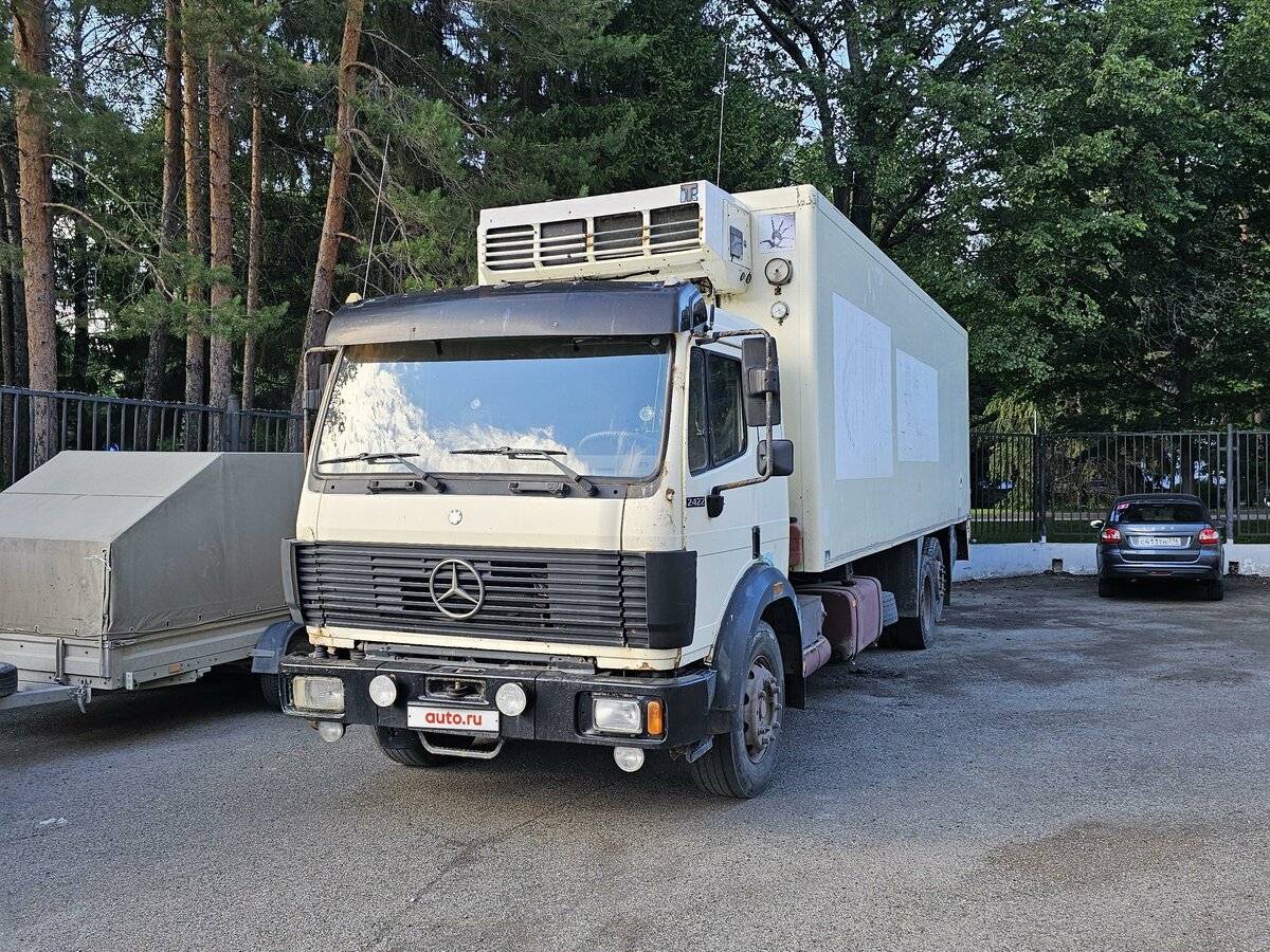 Купить б/у Mercedes-Benz 2435 дизель механика в Казани: белый ...