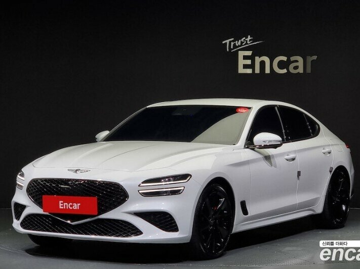 Купить б/у Genesis G70 I Рестайлинг 3.3 AT (370 л.с.) 4WD бензин ...