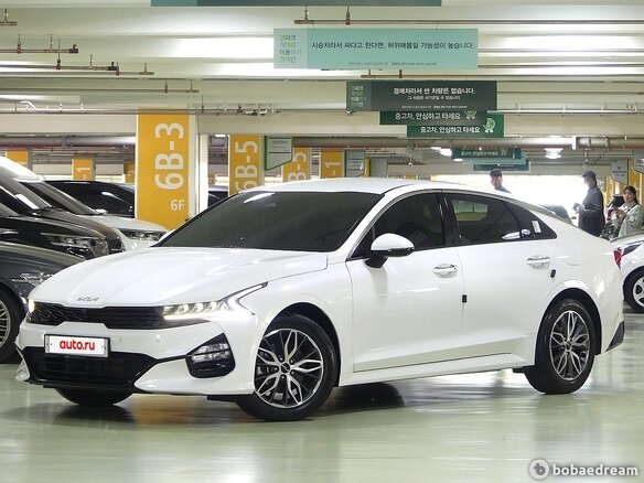 Купить б/у Kia K5 III 2.0 AT (160 л.с.) бензин автомат в Москве: белый Киа к5 III седан 2022 ...