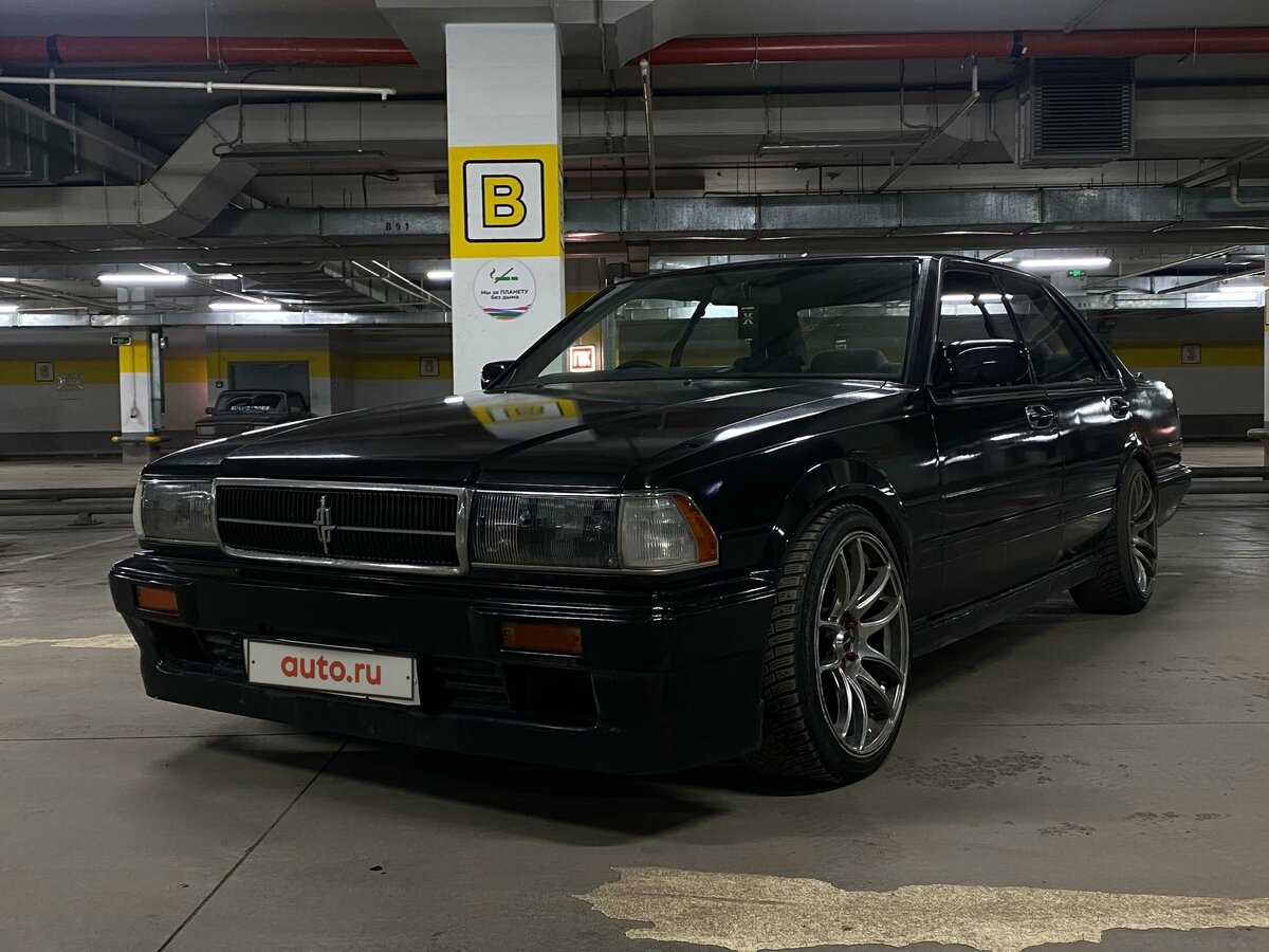 Купить б/у Nissan Cedric VII (Y31) 2.0 AT (210 л.с.) бензин автомат в Красноярске: чёрный Ниссан ...