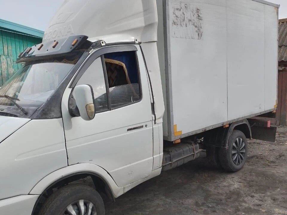 Купить б/у ГАЗ ГАЗель (3302) бензин в Жирновске: белый промтоварный автофургон 2006 года на Авто ...