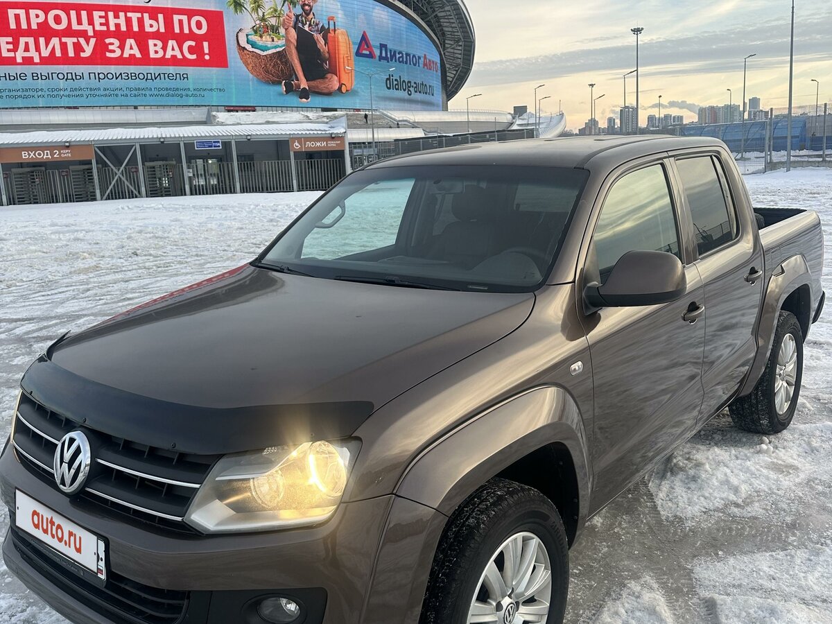 Купить б/у Volkswagen Amarok I full-time 2.0d AT (180 л.с.) 4WD дизель ...