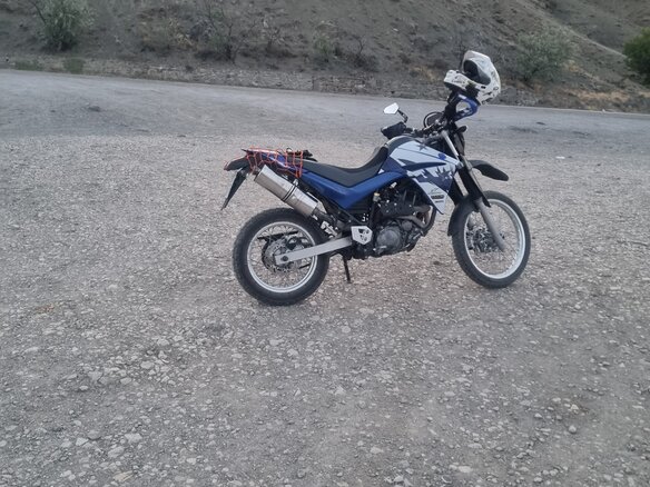 Купить б/у Yamaha XT660R инжектор 5 передач в Москве: синий туристический эндуро 2005 года на ...