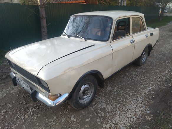 Купить б/у Москвич 2140 1976-1988 2140 1.5 MT (75 л.с.) бензин механика в Москве: бежевый ...