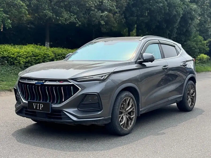 Купить б/у Oshan X5 2020-2025 1.5 AMT (180 л.с.) бензин робот во Владивостоке: серый Ошан Икс 5 ...