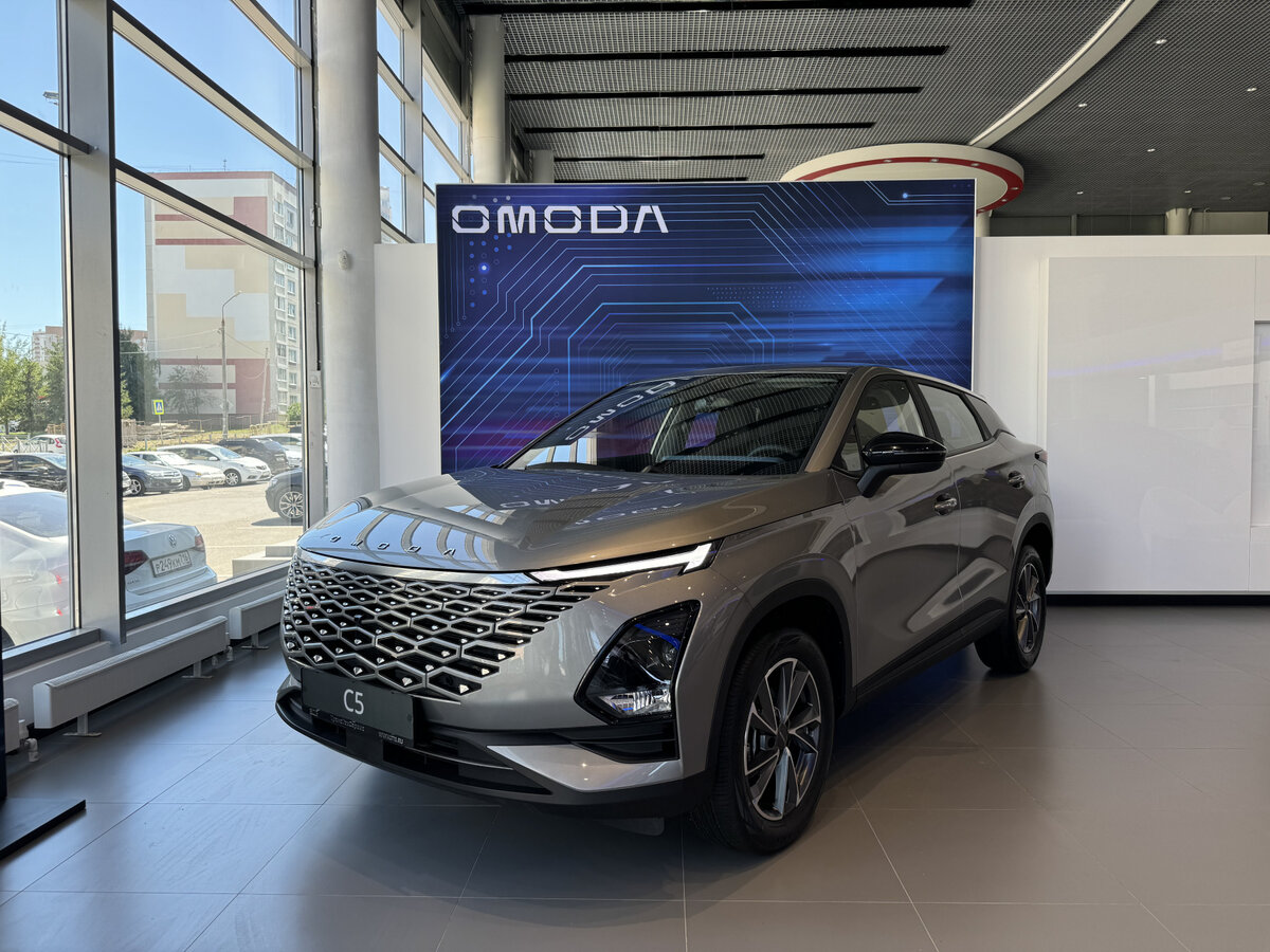 Купить новый Omoda C5 I 1.5 CVT (147 л.с.) бензин вариатор в Казани: серый Омода С5 I ...