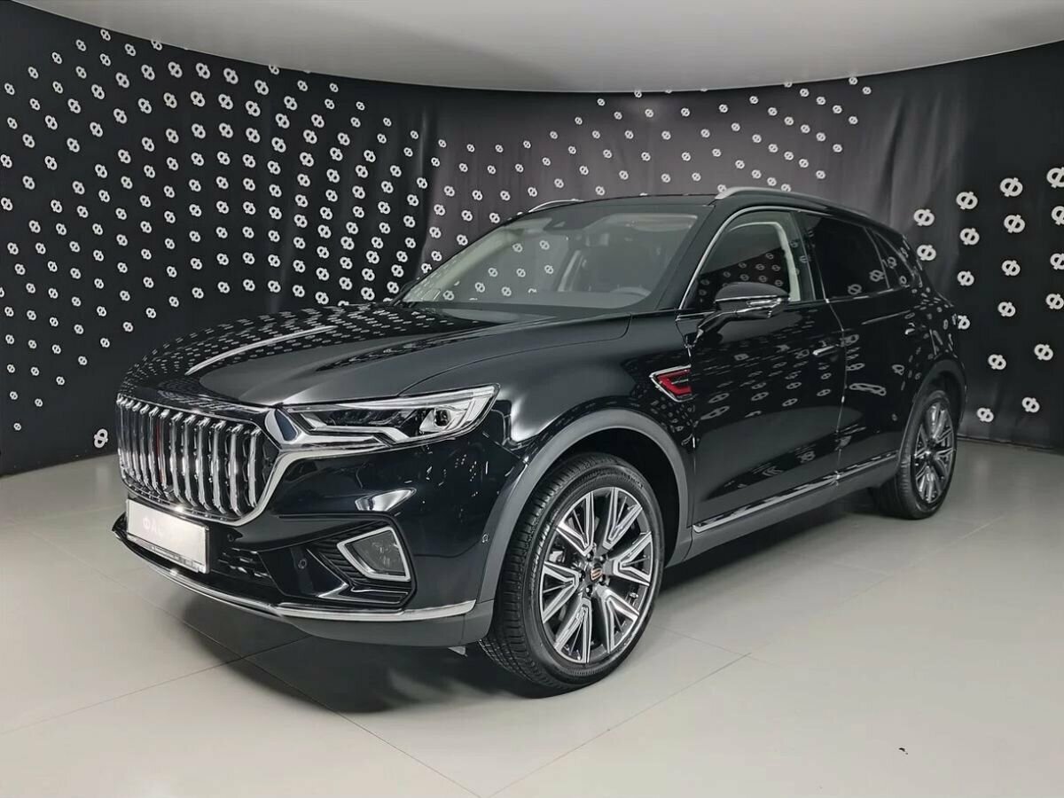 Купить новый Hongqi HS5 I 2.0 AT (218 л.с.) 4WD бензин автомат в Новосибирске: чёрный Хончи ХС5 ...