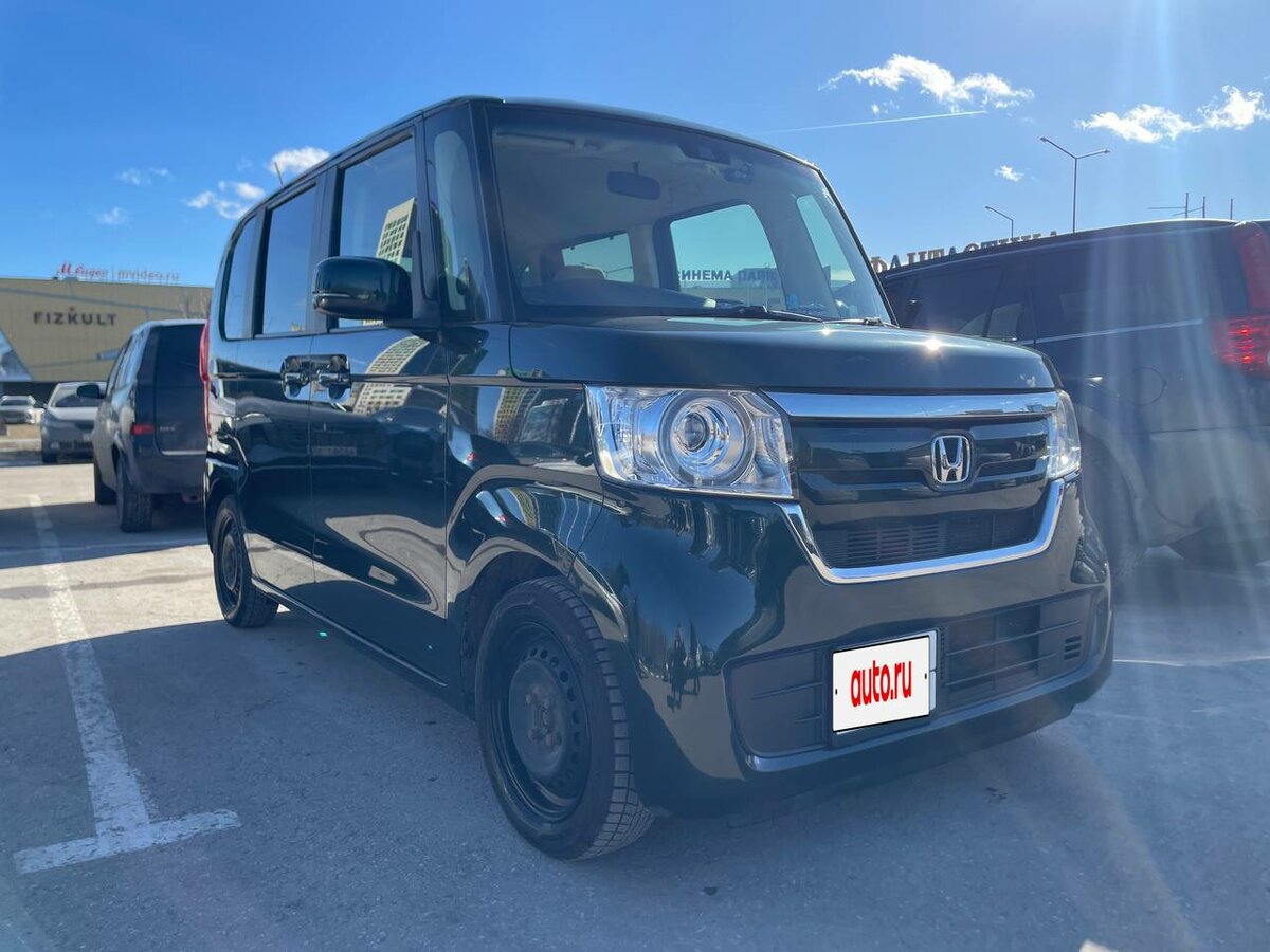 Купить б/у Honda N-BOX II 0.7 CVT (58 л.с.) бензин вариатор в Нижнем Новгороде: зелёный Хонда н ...