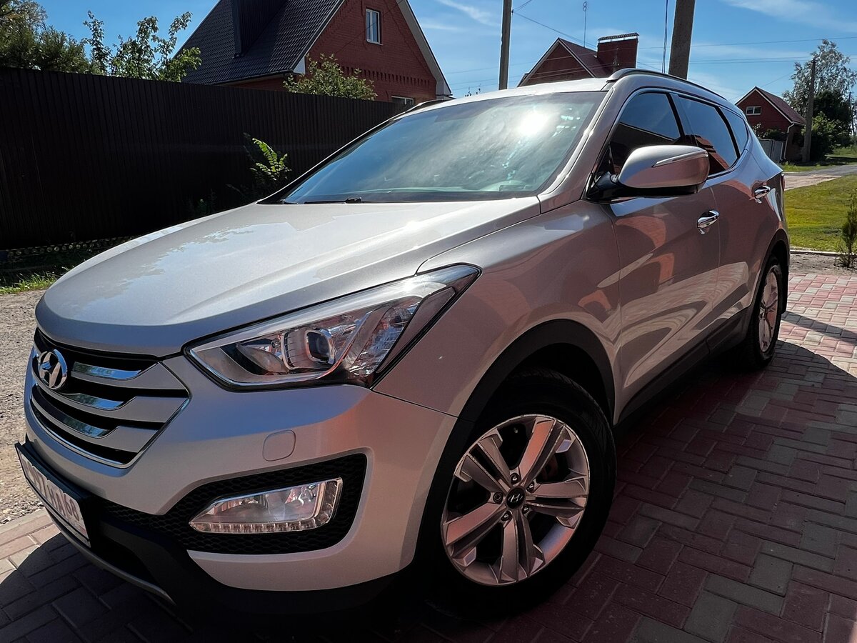 Купить б/у Hyundai Santa Fe III 2.2d AT (197 л.с.) 4WD дизель автомат в ...