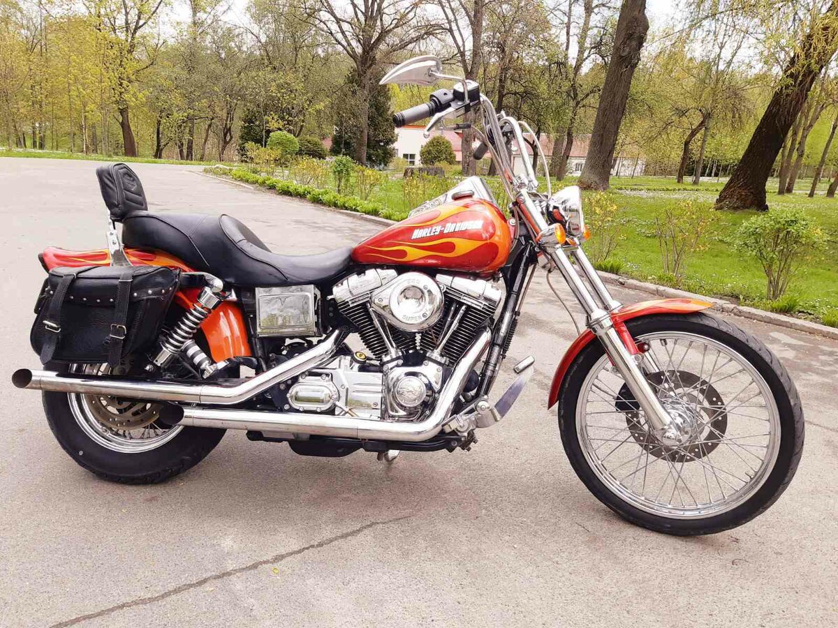 Купить б/у Harley-Davidson Dyna Super Glide карбюратор 5 передач в ...