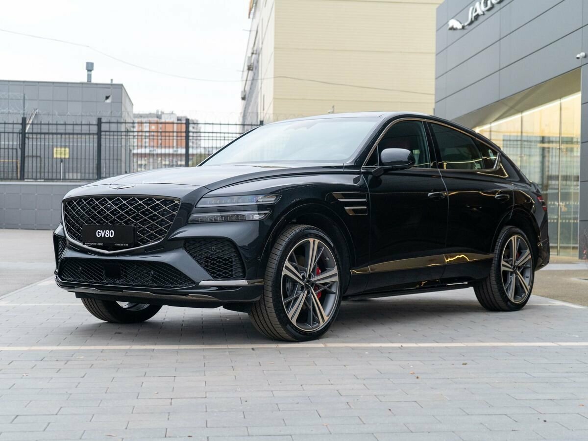 Купить новый Genesis GV80 Coupe 2023-2025 3.5 AT (415 л.с.) 4WD бензин автомат в Москве: чёрный ...