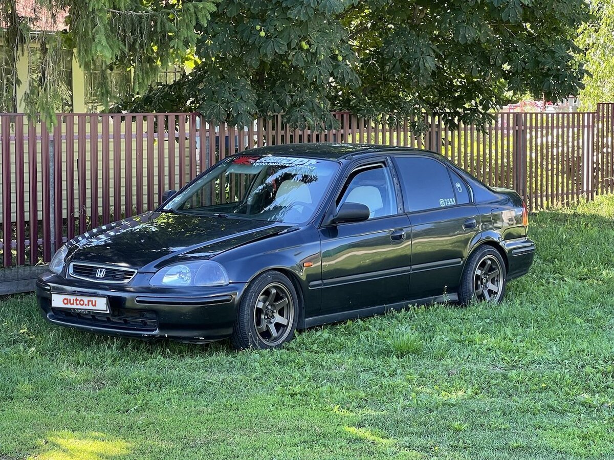 Купить б/у Honda Civic VI 1.4 AT (90 л.с.) бензин автомат в Щелково ...